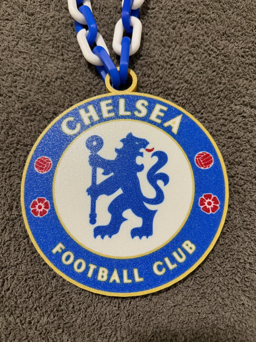 Chelsea F.C. oversized logo chain / sign by CTK 3D Printing MakerWorld ...