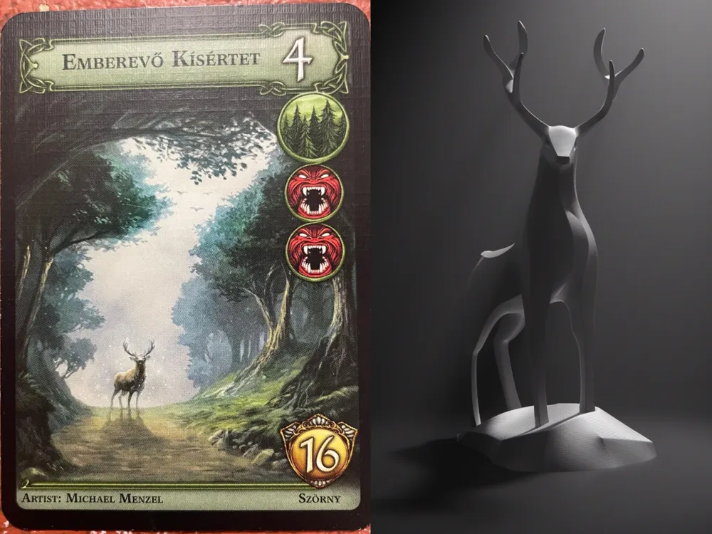 Stag (inspired by Carnival of Monsters) by Áron Pozsár - MakerWorld