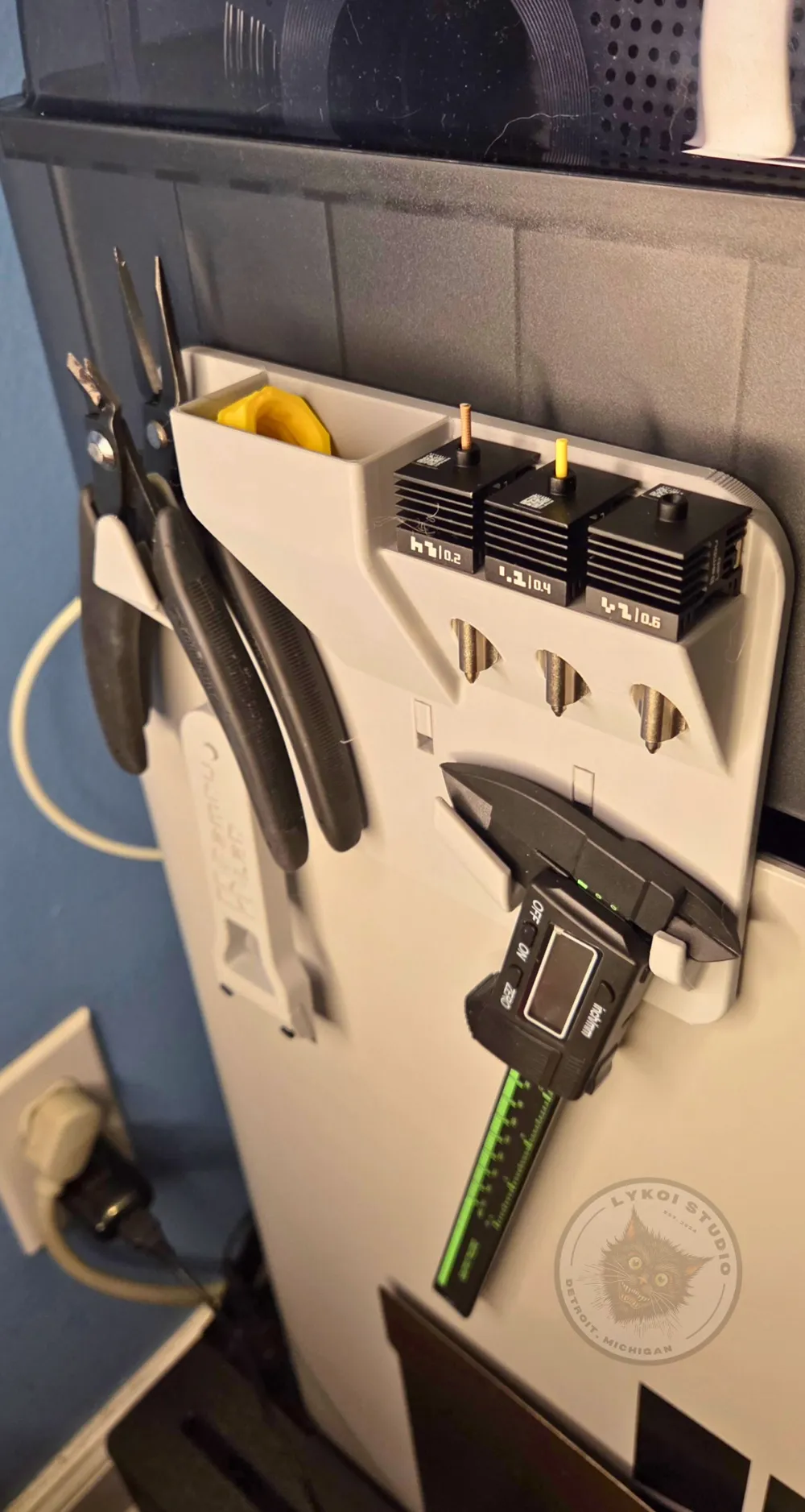 Tool, Nozzle, Scraper, Caliper Holder H2 Printers - Free 3D Print Model - MakerWorld