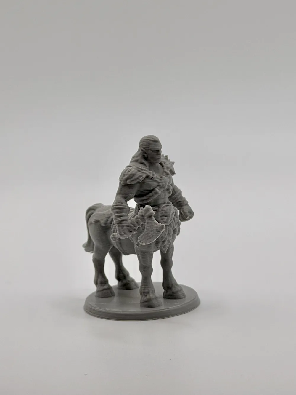 DnD Miniature Centaur Warlord - Free 3D Print Model - MakerWorld