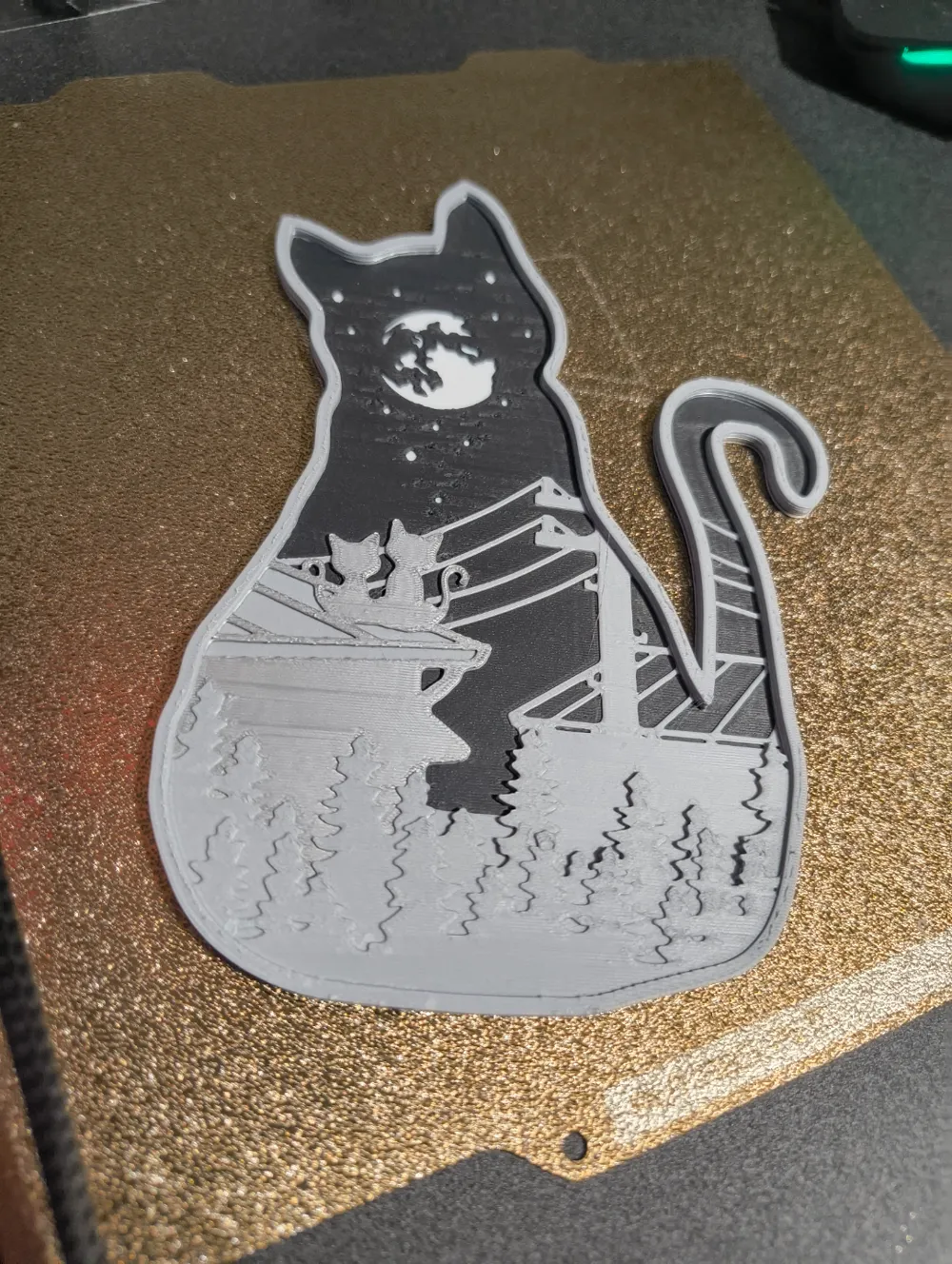 Customizable Cat Love Décor by LayerAtATime MakerWorld: Download Free ...