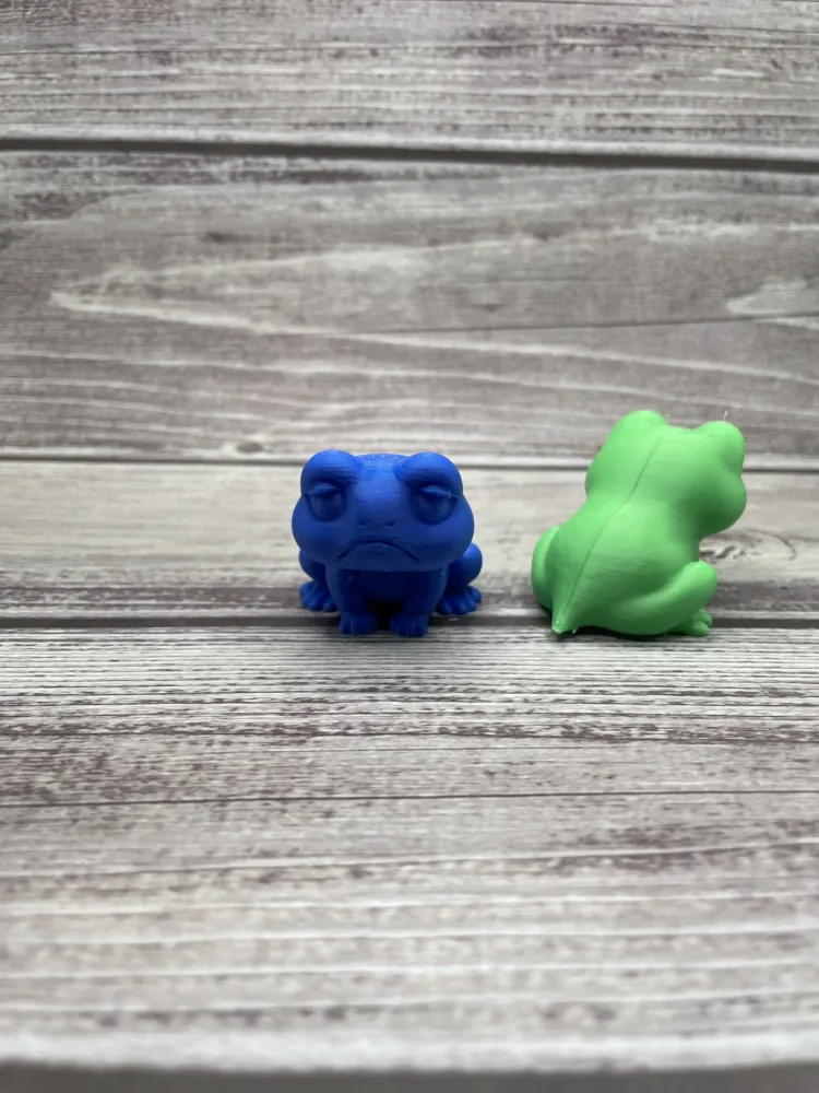 Cute Sad Froggy - Quick Print! by Dave'sPrints MakerWorld: Download ...