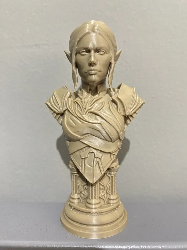 Minthara Bust - Bg3 - Free 3D Print Model - MakerWorld