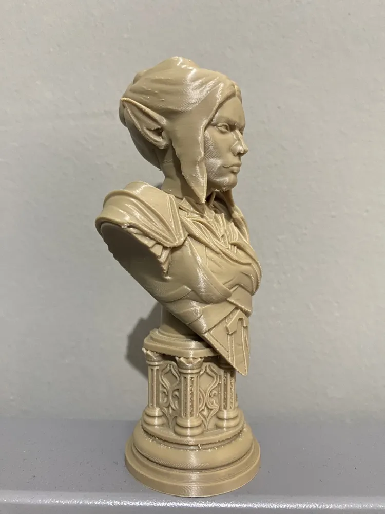 Minthara Bust - Bg3 - Free 3D Print Model - MakerWorld