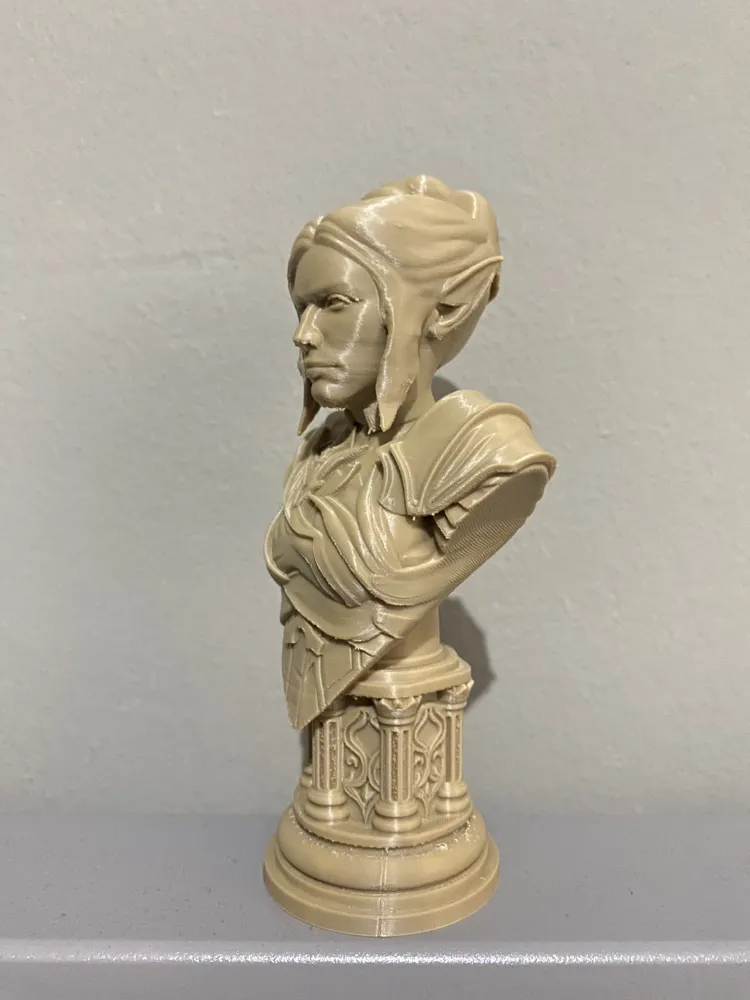 Minthara Bust - Bg3 - Free 3D Print Model - MakerWorld