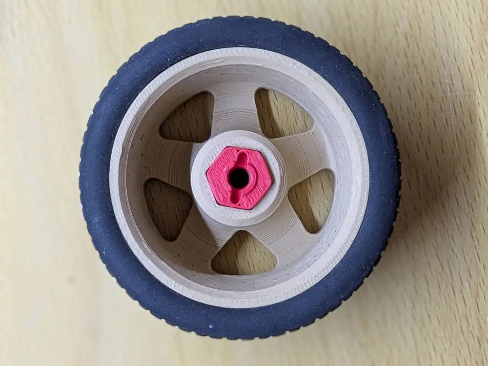 Hexagonal Wheel Hub 12x5 by ValMadiaz MakerWorld: Download Free 3D Models