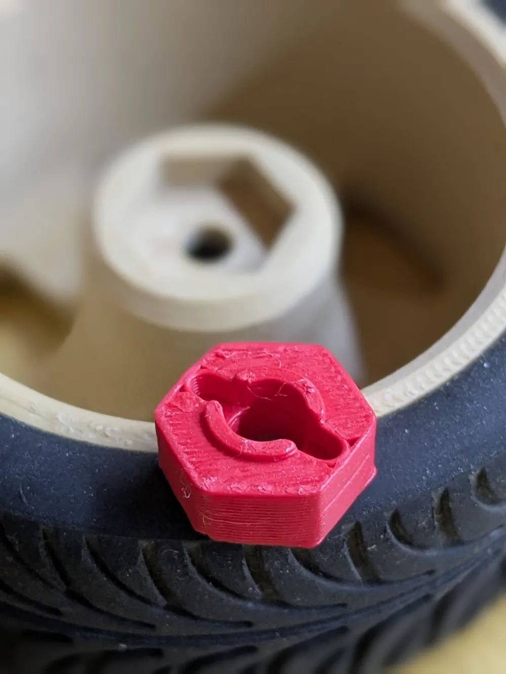 Hexagonal Wheel Hub 12x5 by ValMadiaz MakerWorld: Download Free 3D Models