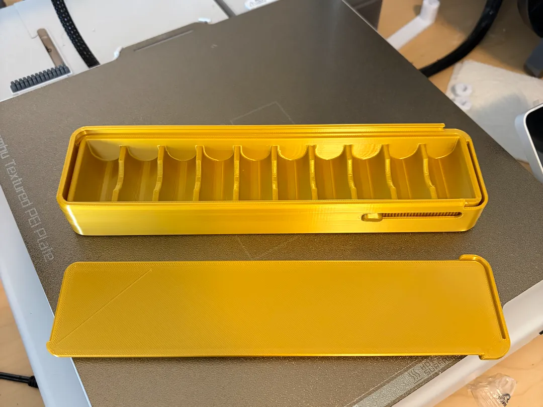 SlideLock Storage Box 3ml Vials - Free 3D Print Model - MakerWorld