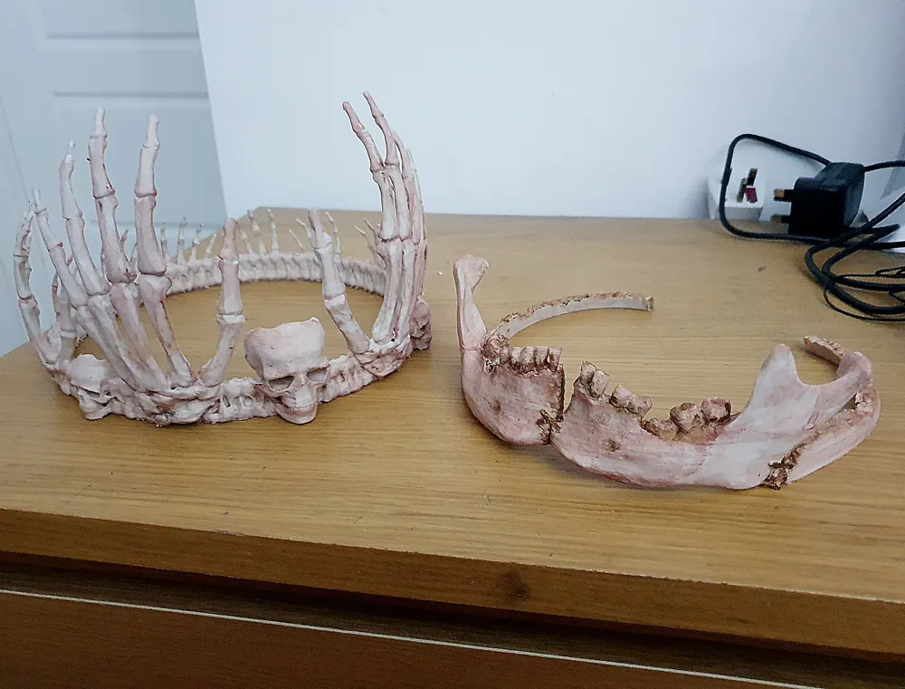 Voodoo Warrior Mandible Crown by Ellcato3D MakerWorld: Download Free 3D ...