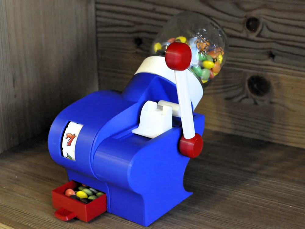 Slot Machine Candy Dispenser (A1 mini compatible) by Novera MakerWorld ...