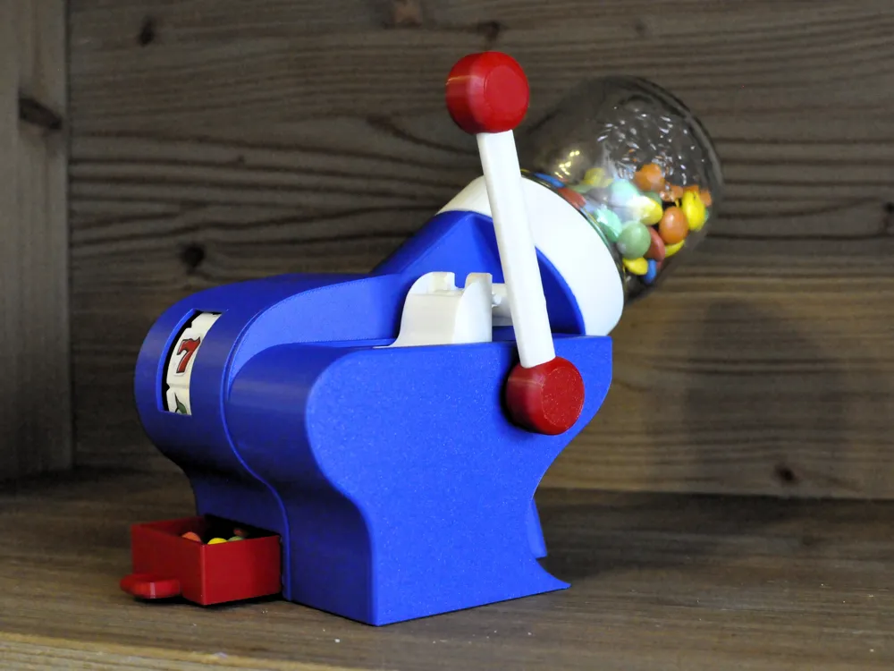 Slot Machine Candy Dispenser (A1 mini compatible) by fmor MakerWorld ...