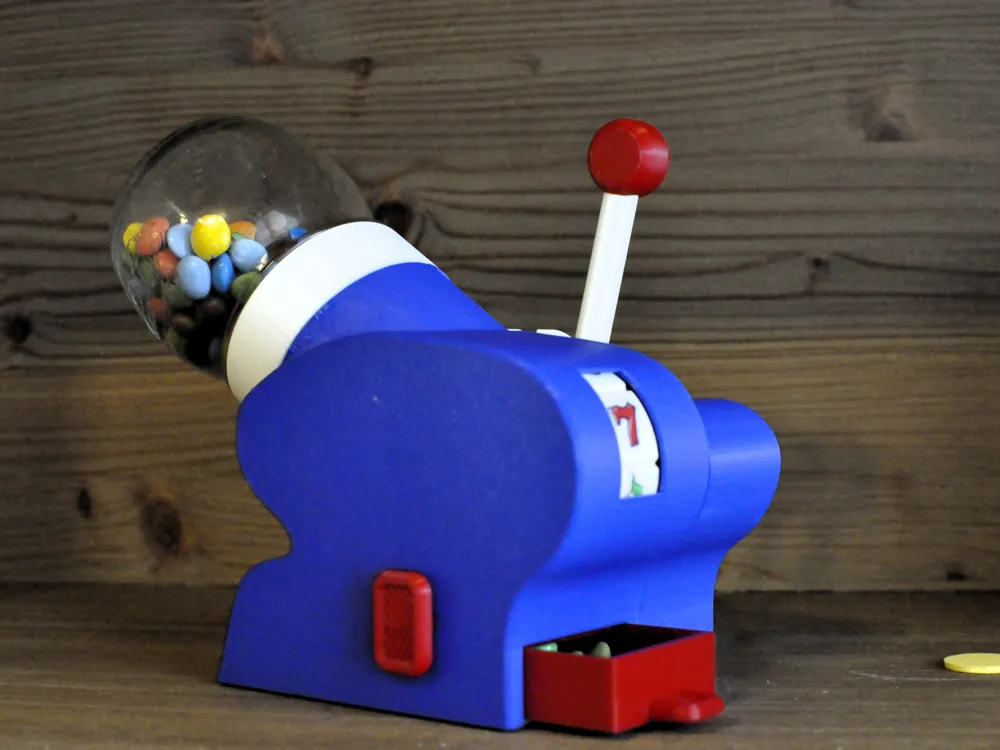 Slot Machine Candy Dispenser (A1 mini compatible) by Novera MakerWorld ...