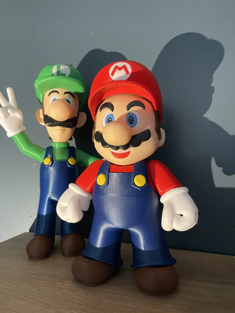 Mario reworked (no watermark) Remixed by Bastien MakerWorld: Download Free 3D Models