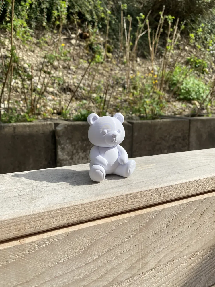 Cute Teddy Bear - Free 3D Print Model - MakerWorld