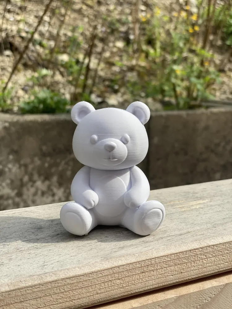 Cute Teddy Bear - Free 3D Print Model - MakerWorld