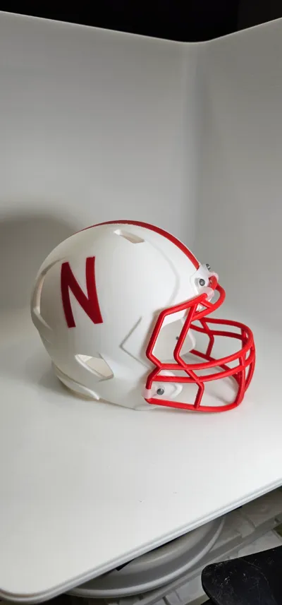 Nebraska Cornhuskers Football Helmet by animuL67 MakerWorld: Download ...