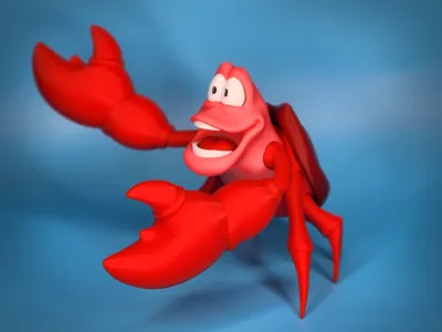 Sebastian the Crab - The Little Mermaid - Fan Art by The Render Lair ...
