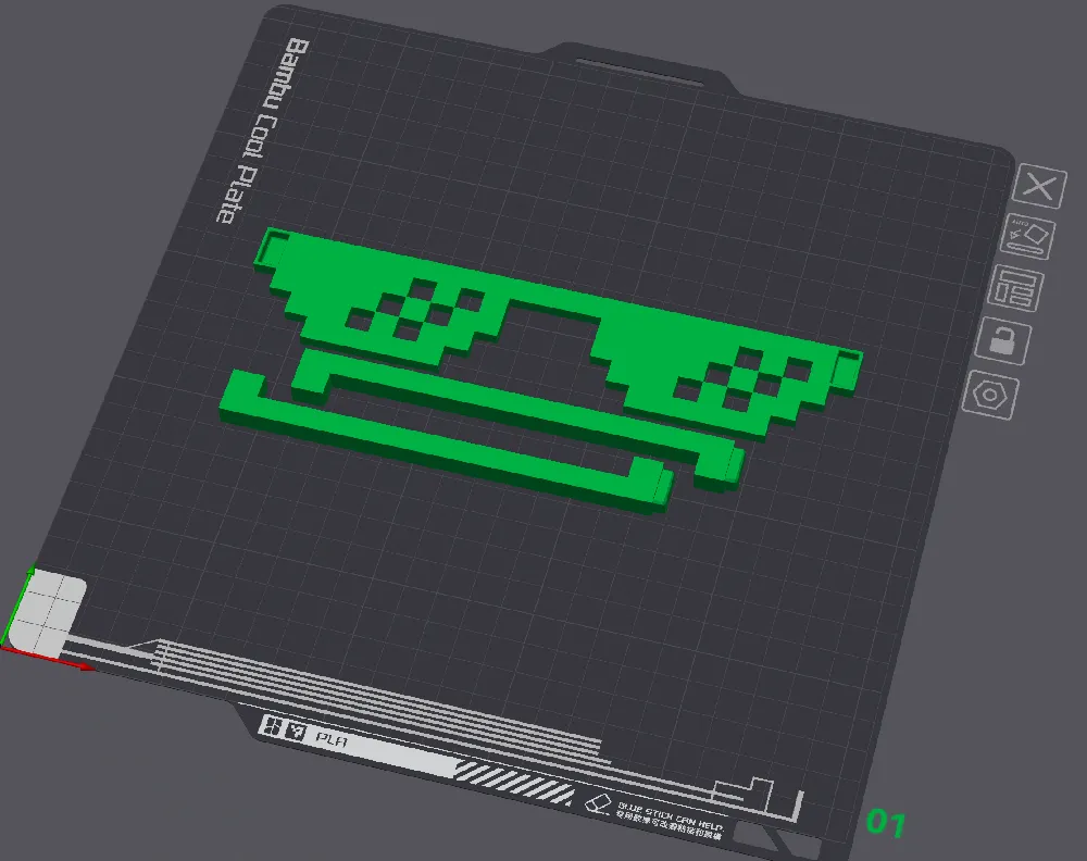 Thug Life/Gangster Glasses - Free 3D Print Model - MakerWorld