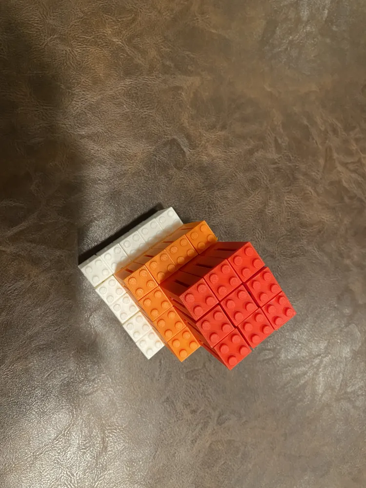 legos sliding cube fidget/flexi grid - Free 3D Print Model - MakerWorld