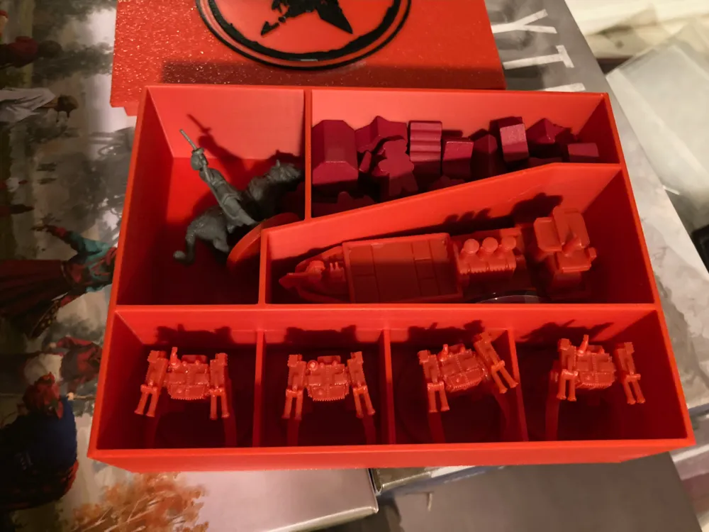 Faction Lids for Scythe Insert Boxes Remixed by Patrick.PD - MakerWorld
