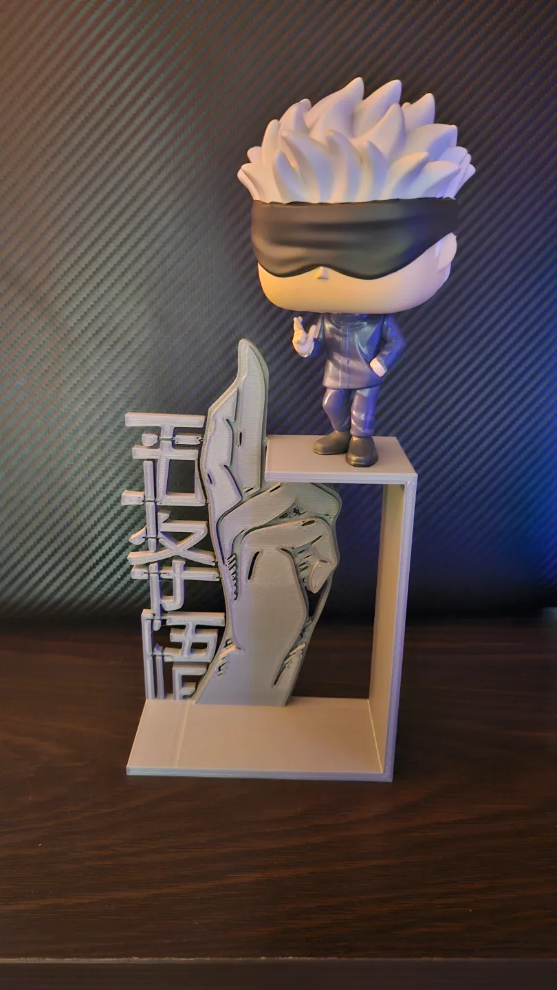 satoru gojo shelf - Free 3D Print Model - MakerWorld