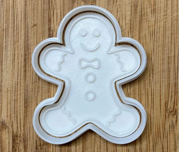 gingerbread cookie cutter - Free 3D Print Model - MakerWorld