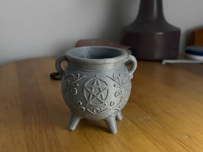 Magic Witch Cauldron - Free 3D Print Model - MakerWorld