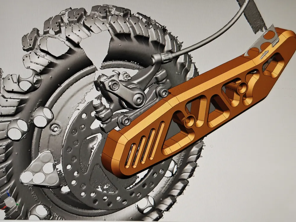 Arwibon GT08 Electric Scooter Swing Arm Cover - Free 3D Print Model ...