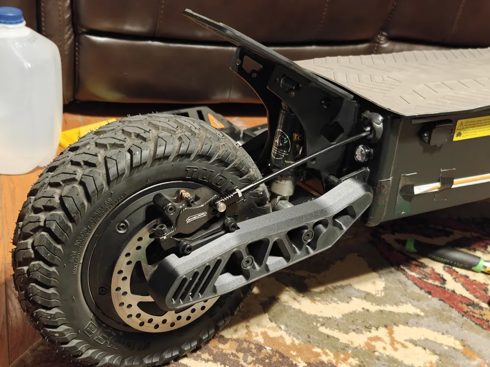 Arwibon GT08 Electric Scooter Swing Arm Cover - Free 3D Print Model ...
