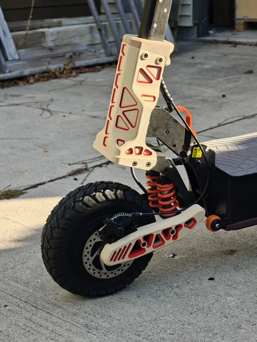 Arwibon GT08 Electric Scooter Swing Arm Cover - Free 3D Print Model ...