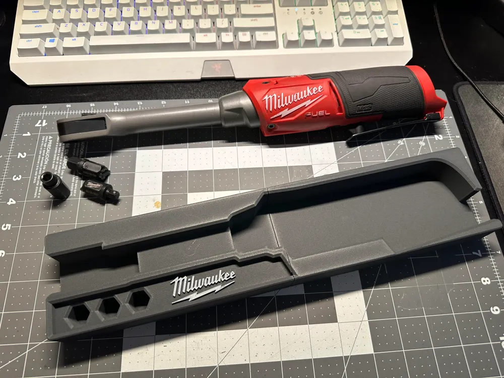 Milwaukee Insider Rachet Gridfinity Bin by JMichael1701 MakerWorld: Download Free 3D Models