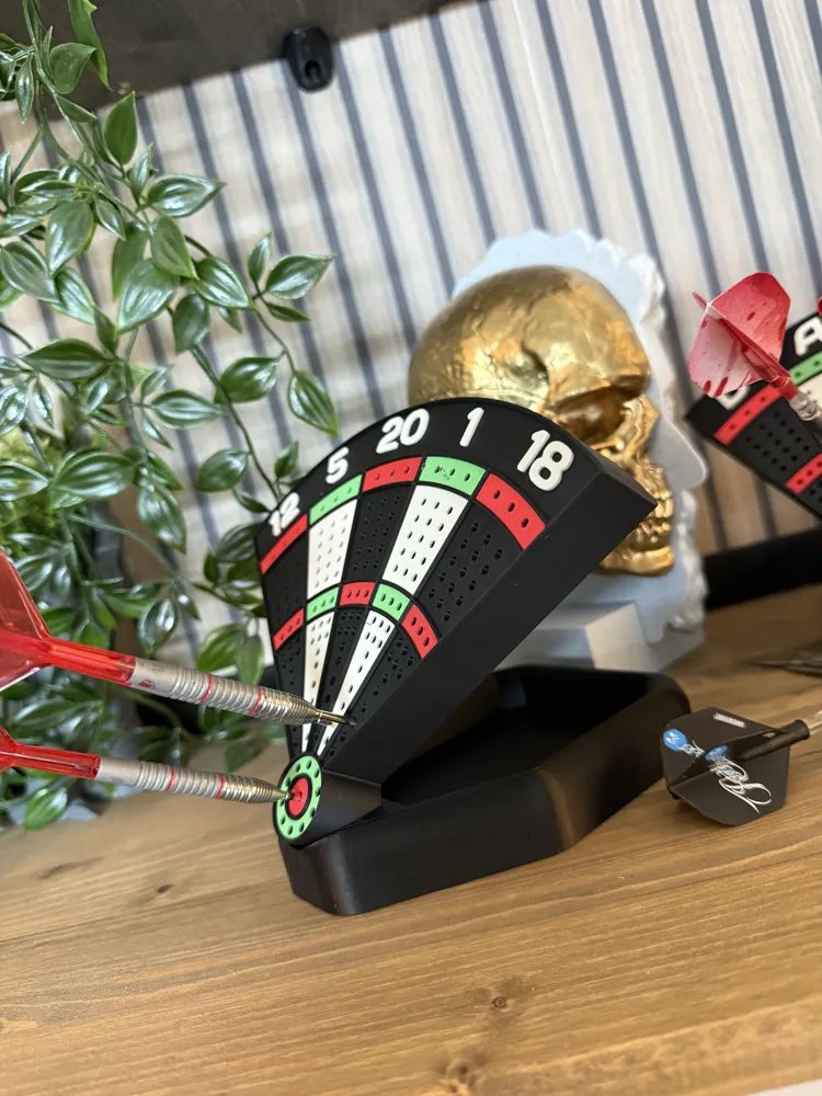 Dart holder dartboard look stand darts by Phimo MakerWorld: Download ...