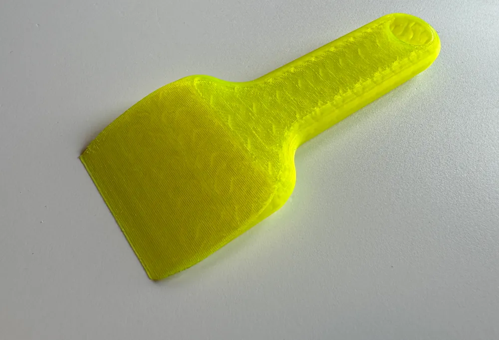 Heatbed soft scraper - Free 3D Print Model - MakerWorld