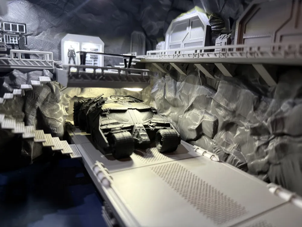 Batcave Book Nook – Why Do We Fall - Free 3D Print Model - MakerWorld