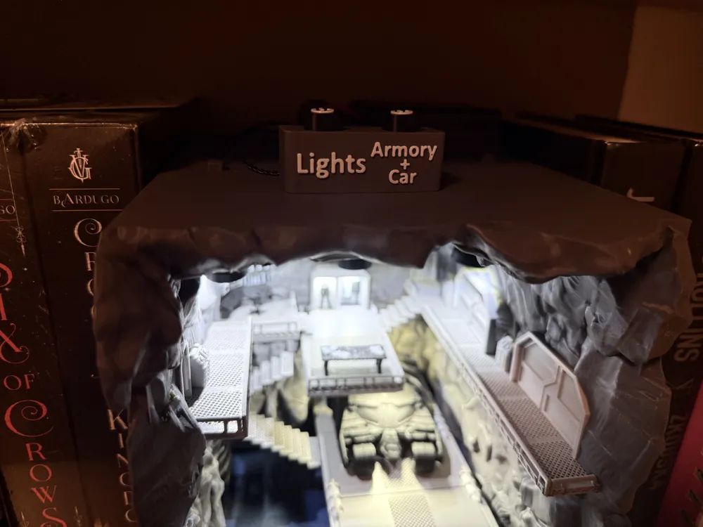 Batcave Book Nook – Why Do We Fall - Free 3D Print Model - MakerWorld
