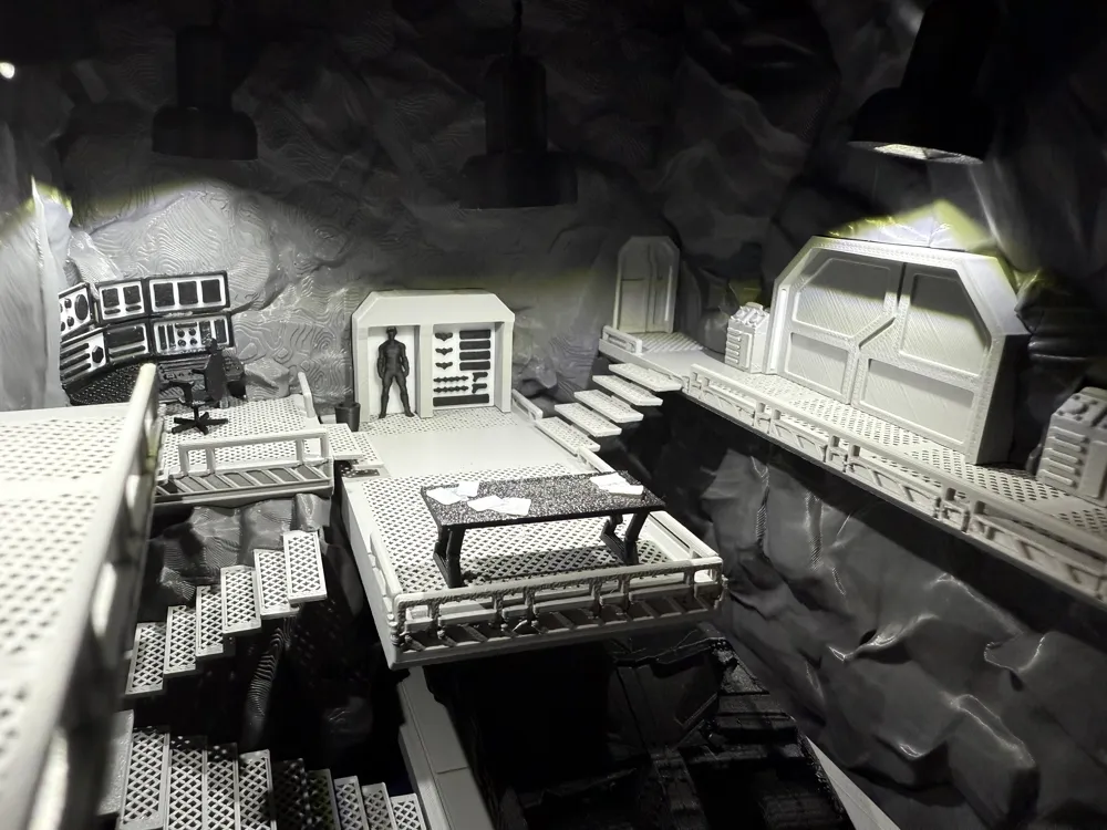 Batcave Book Nook – Why Do We Fall - Free 3D Print Model - MakerWorld