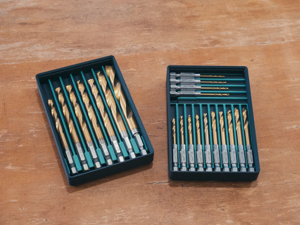 Gridfinity - Hex Long/Drill bit tray by Josh-3D MakerWorld: Download ...