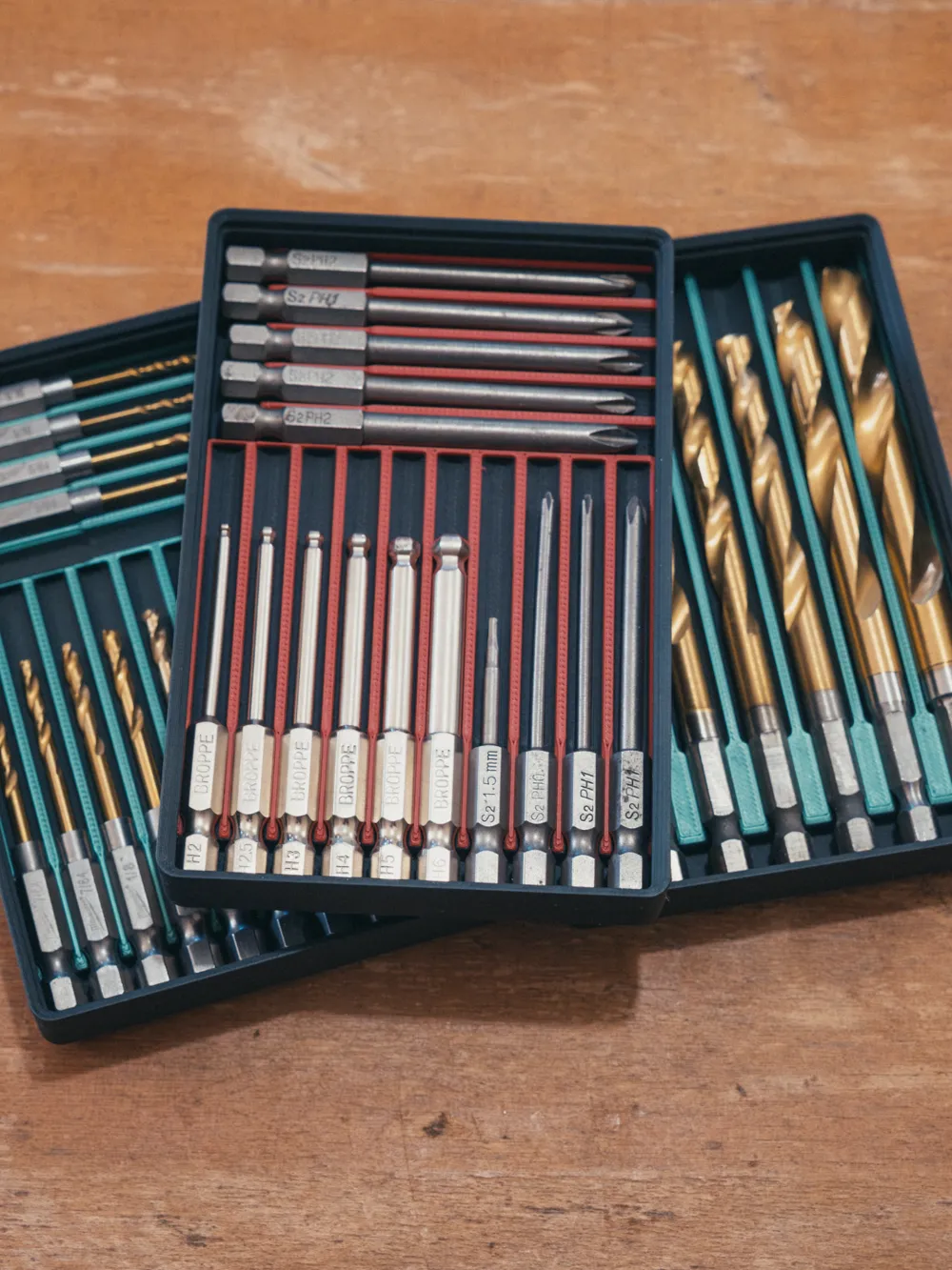 Gridfinity - Hex Long/Drill bit tray by Josh-3D MakerWorld: Download ...