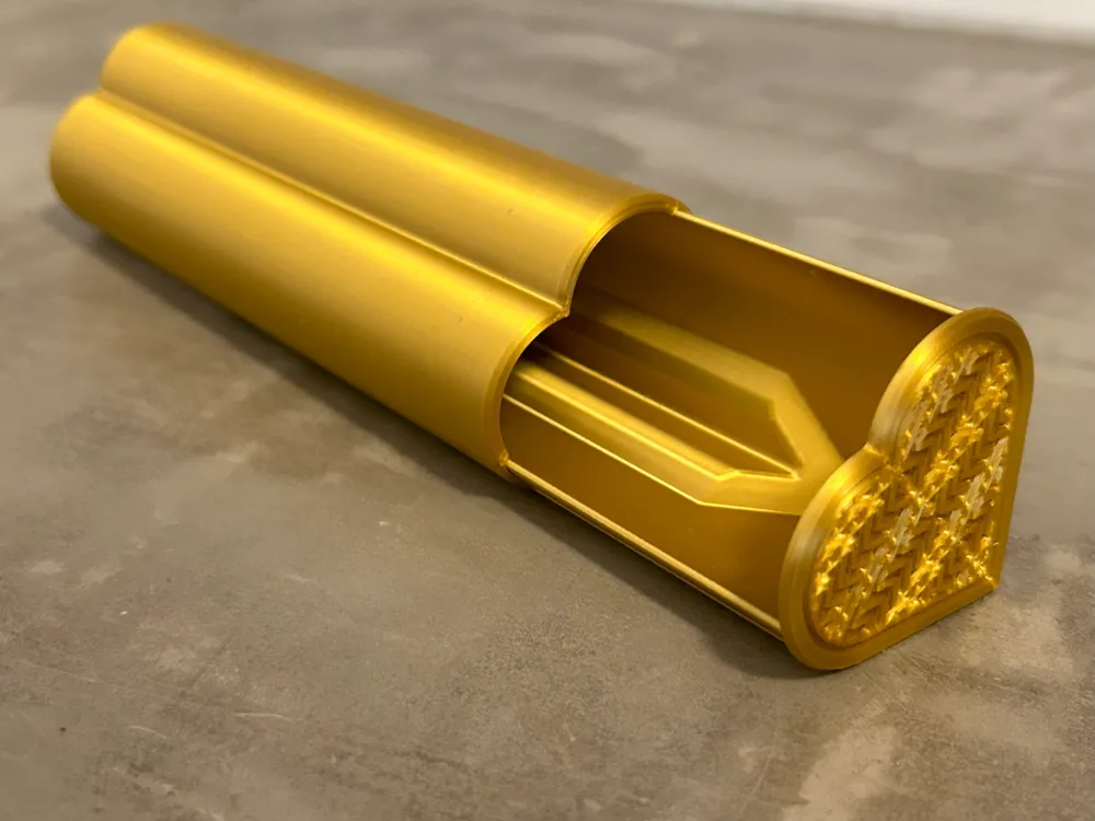 Heart Wand & Case (Collapsing + Print in Place) - Free 3D Print Model ...