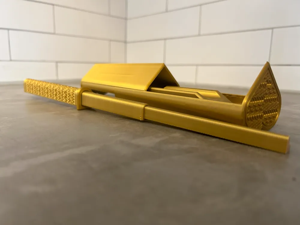 Heart Wand & Case (Collapsing + Print in Place) - Free 3D Print Model ...