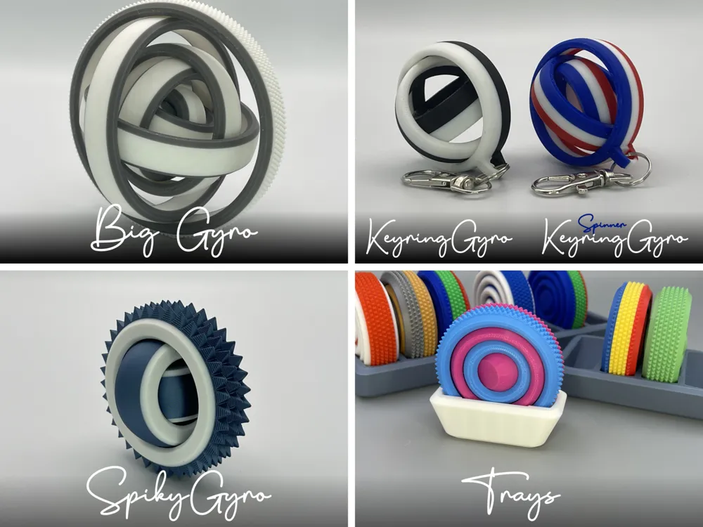 FullGyro3 Hexagon Hybrid Shape Fidget Toy Spinner by MalcTheOracle ...