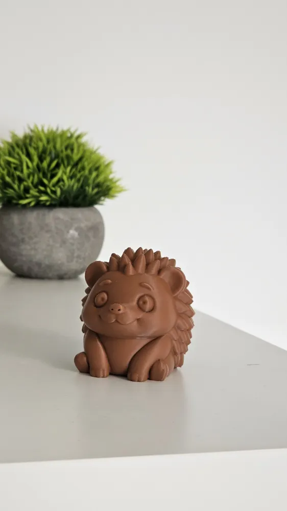 Hedgehog Buddy – Cute kawaii Figurine - Free 3D Print Model - MakerWorld