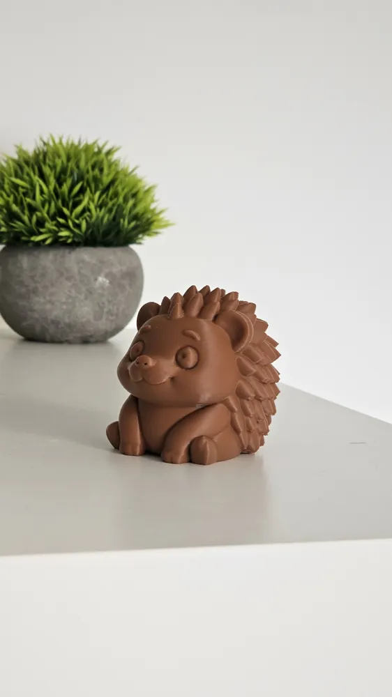 Hedgehog Buddy – Cute kawaii Figurine - Free 3D Print Model - MakerWorld