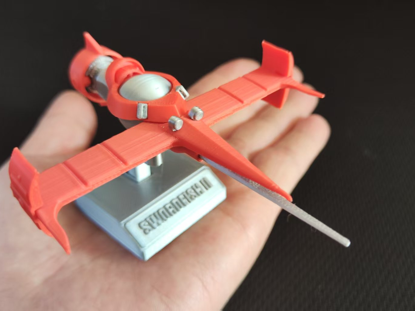 Cowboy Bebop Swordfish II Assembled Micro Model by Max_one MakerWorld ...