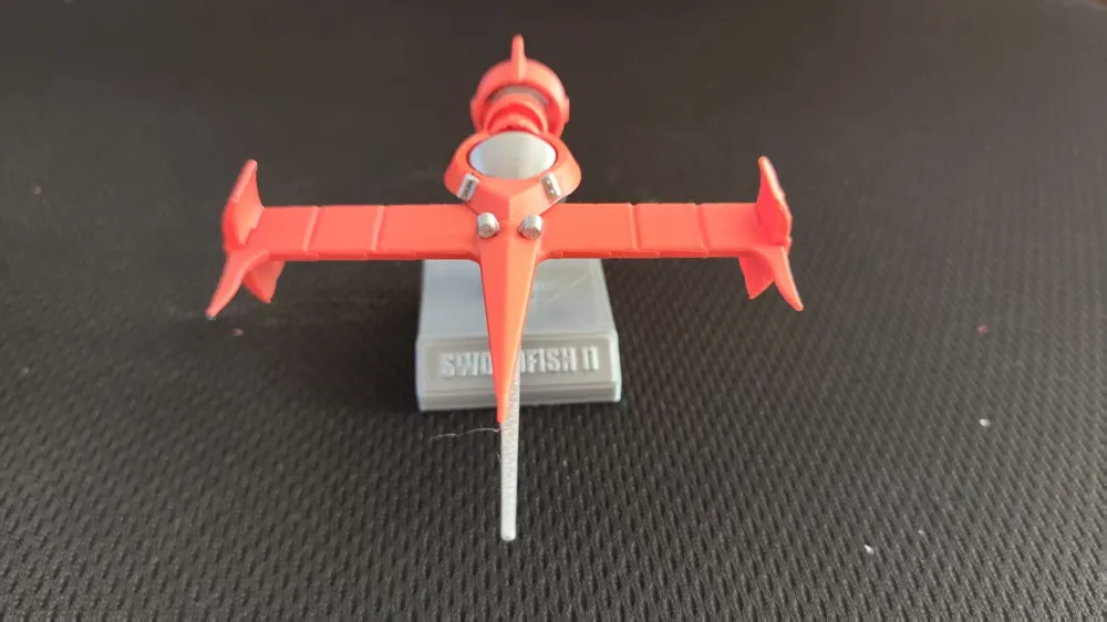 Cowboy Bebop Swordfish II Assembled Micro Model by Max_one MakerWorld ...