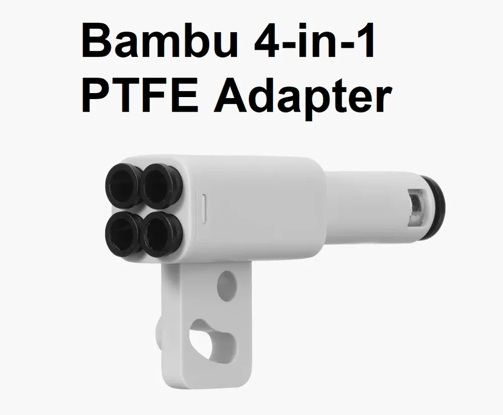 Bambu 4-in-1 PTFE Adapter and AMS lite Filament Hub Release Tool by AstraCD - MakerWorld