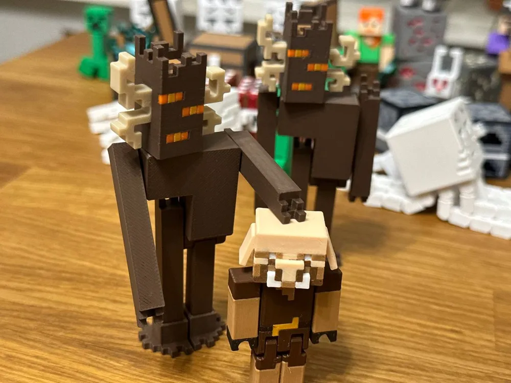 Minecraft Creaking Articulated by kirimba MakerWorld: Download Free 3D ...