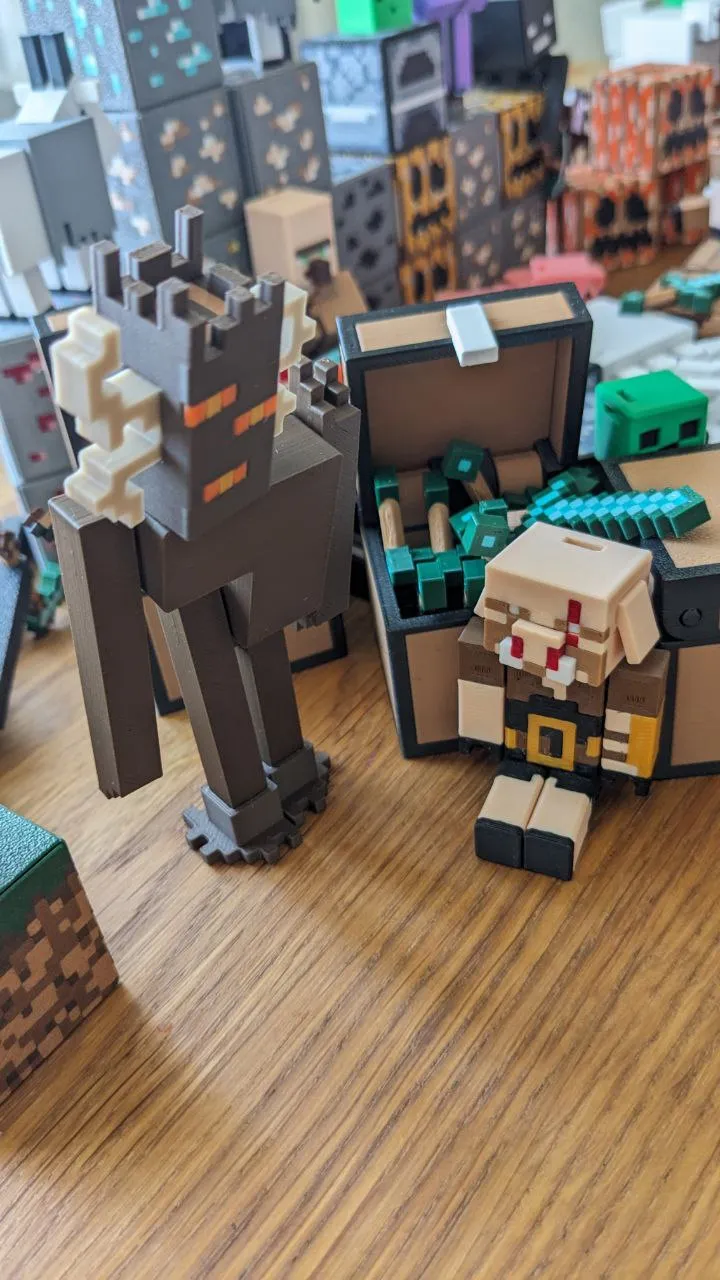 Minecraft Creaking Articulated by kirimba MakerWorld: Download Free 3D ...