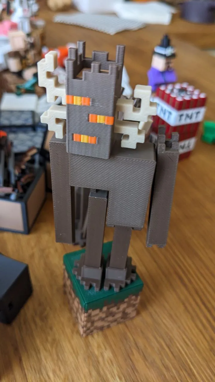 Minecraft Creaking Articulated by kirimba MakerWorld: Download Free 3D ...