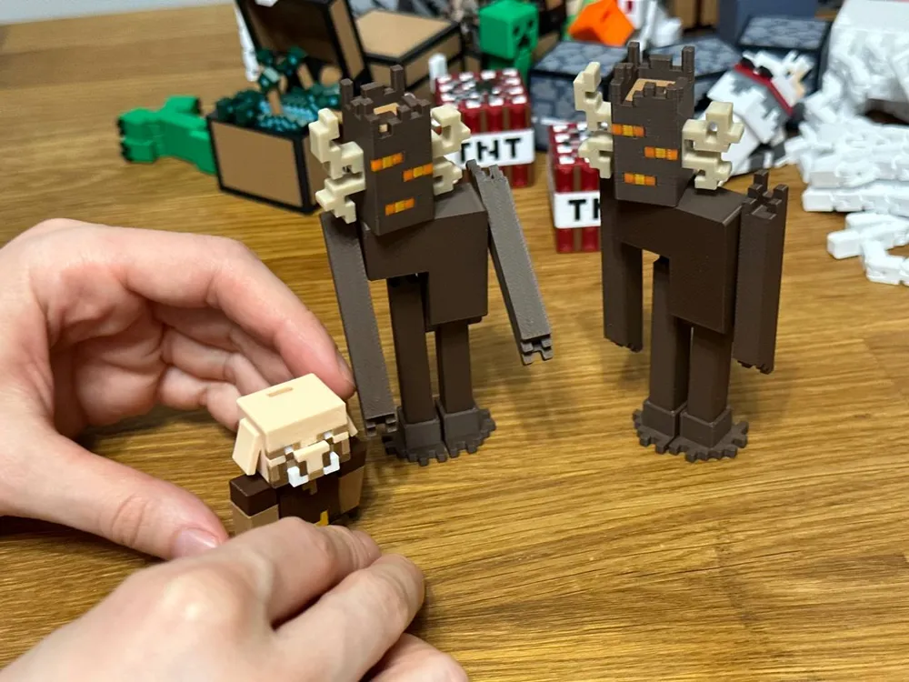 Minecraft Creaking Articulated by kirimba MakerWorld: Download Free 3D ...